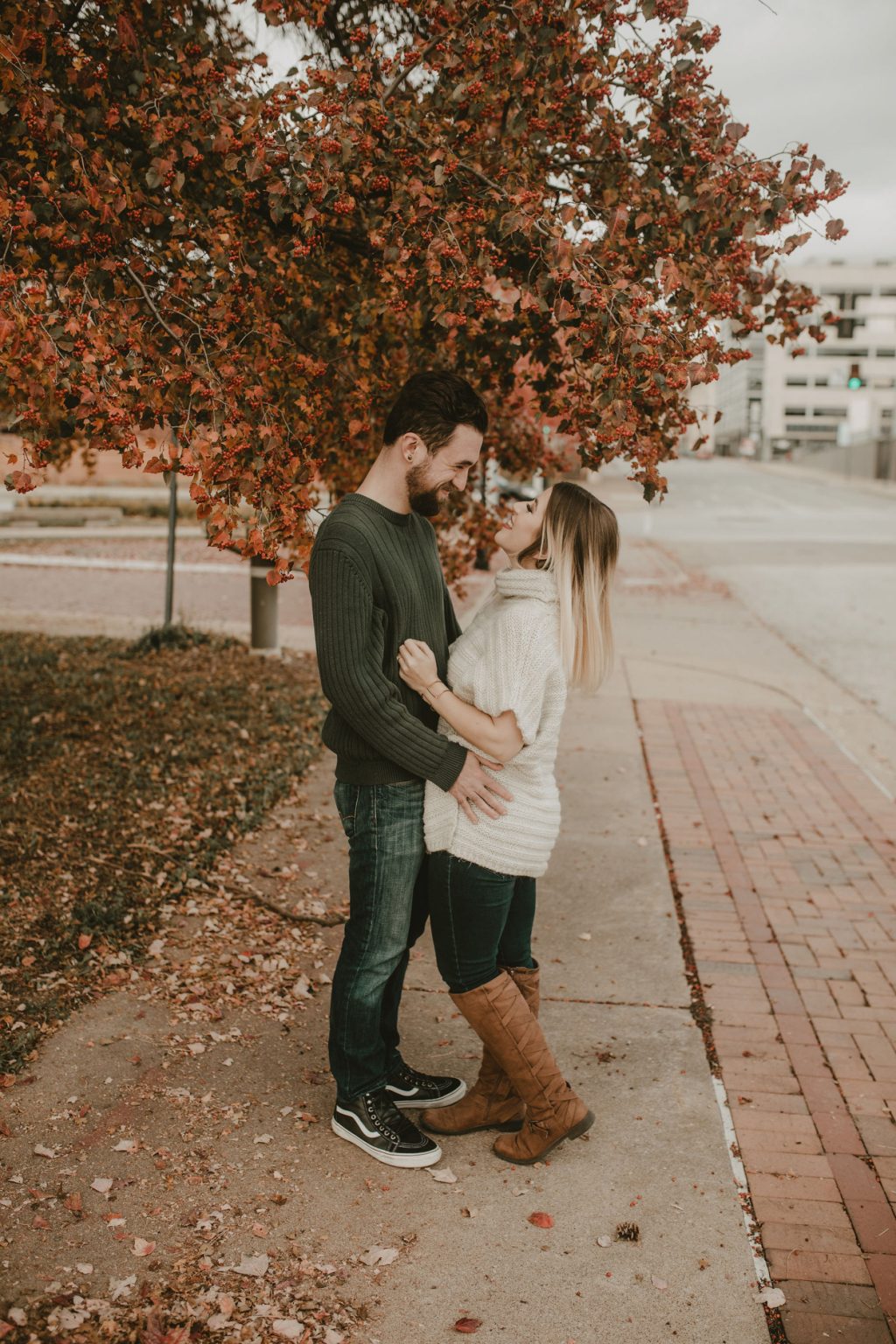 An Urban Autumn Engagement Session | Something Blue Weddings
